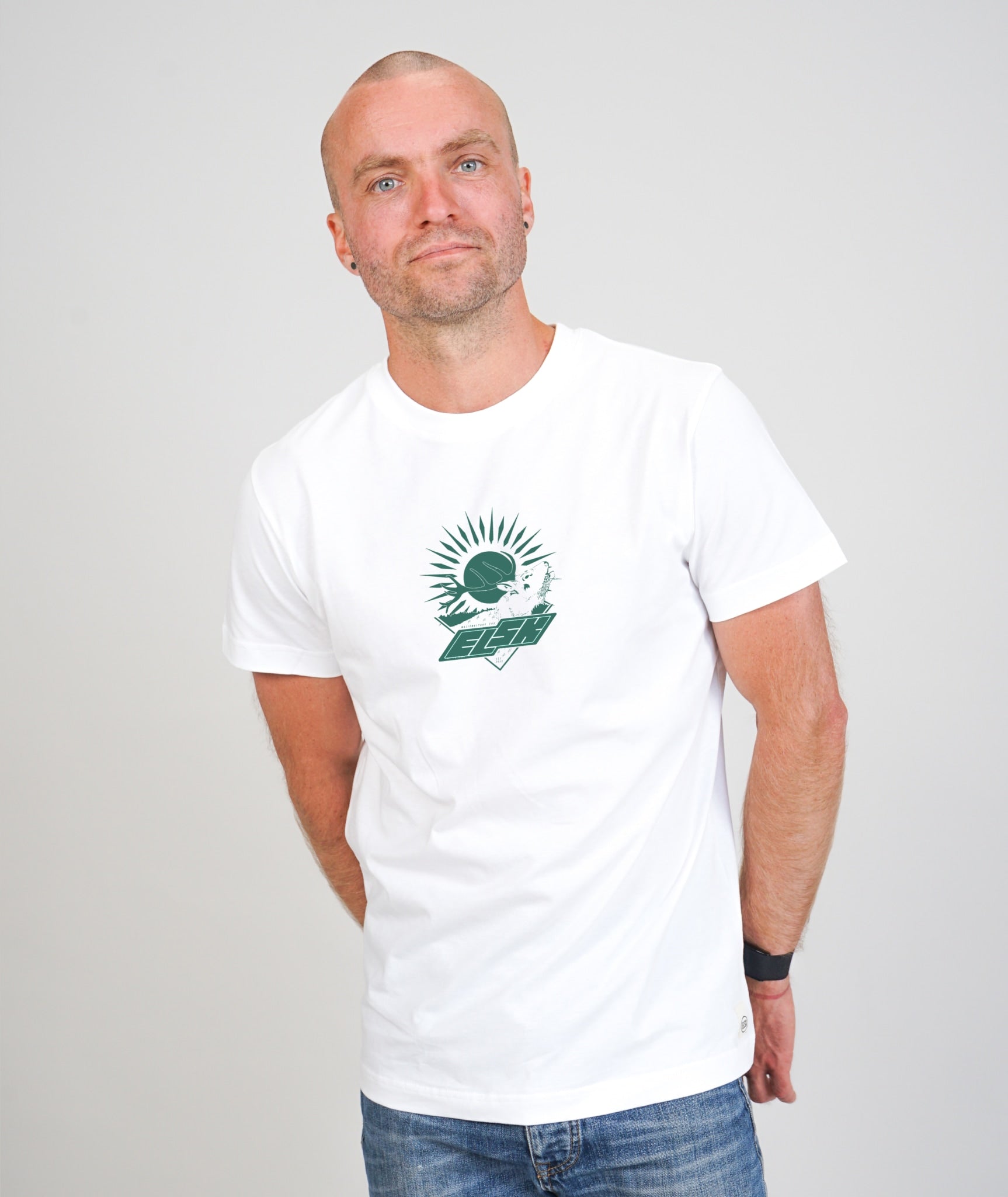 ELSK TECH STAG MEN'S ESSENTIAL T-SHIRT | designet med mening - – ELSK®