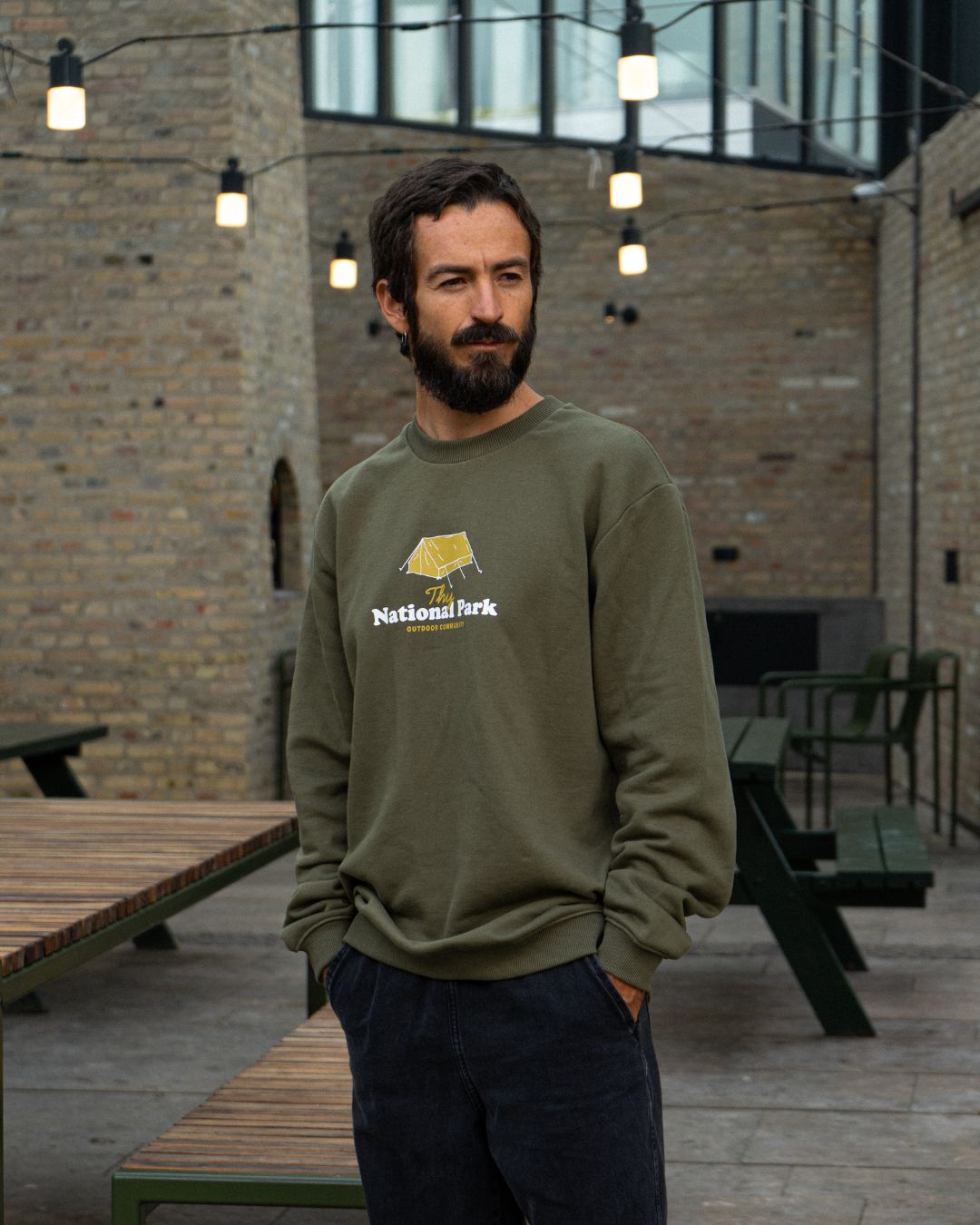 ELSK NATIONAL PARK MEN'S CREWNECK | designet med mening - produceret ...