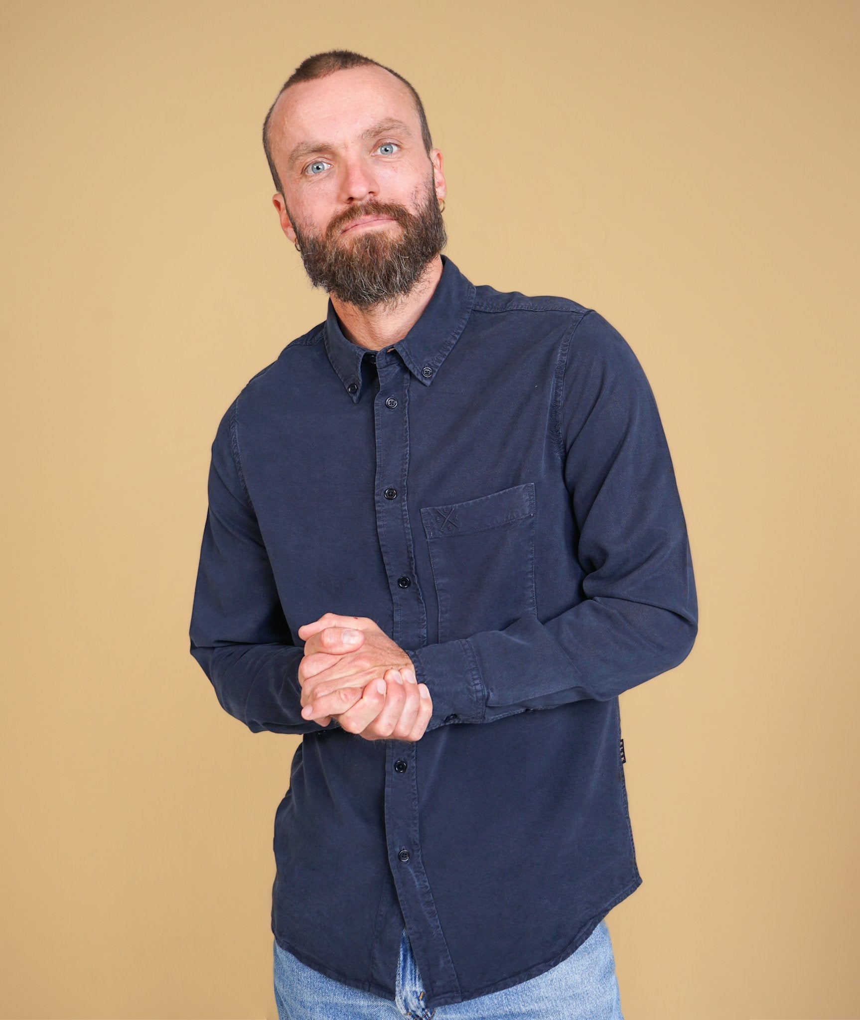 ELSK YVON MEN'S BUTTON DOWN SHIRT | designet med mening - produceret ...