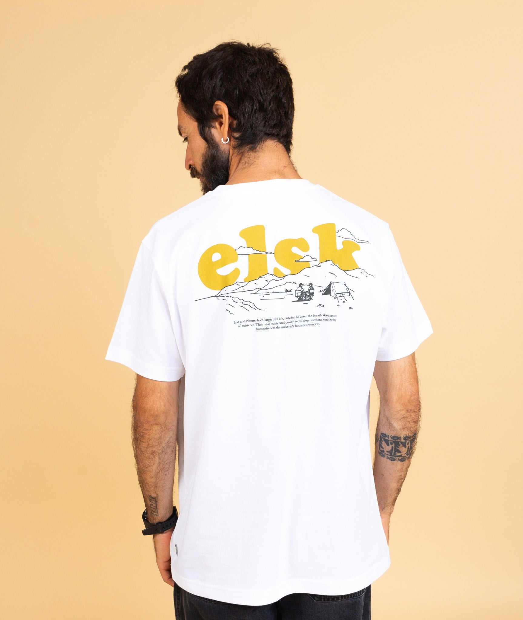 ELSK HORIZON BP MEN'S BRUSHED T-SHIRT | designet med mening - – ELSK®