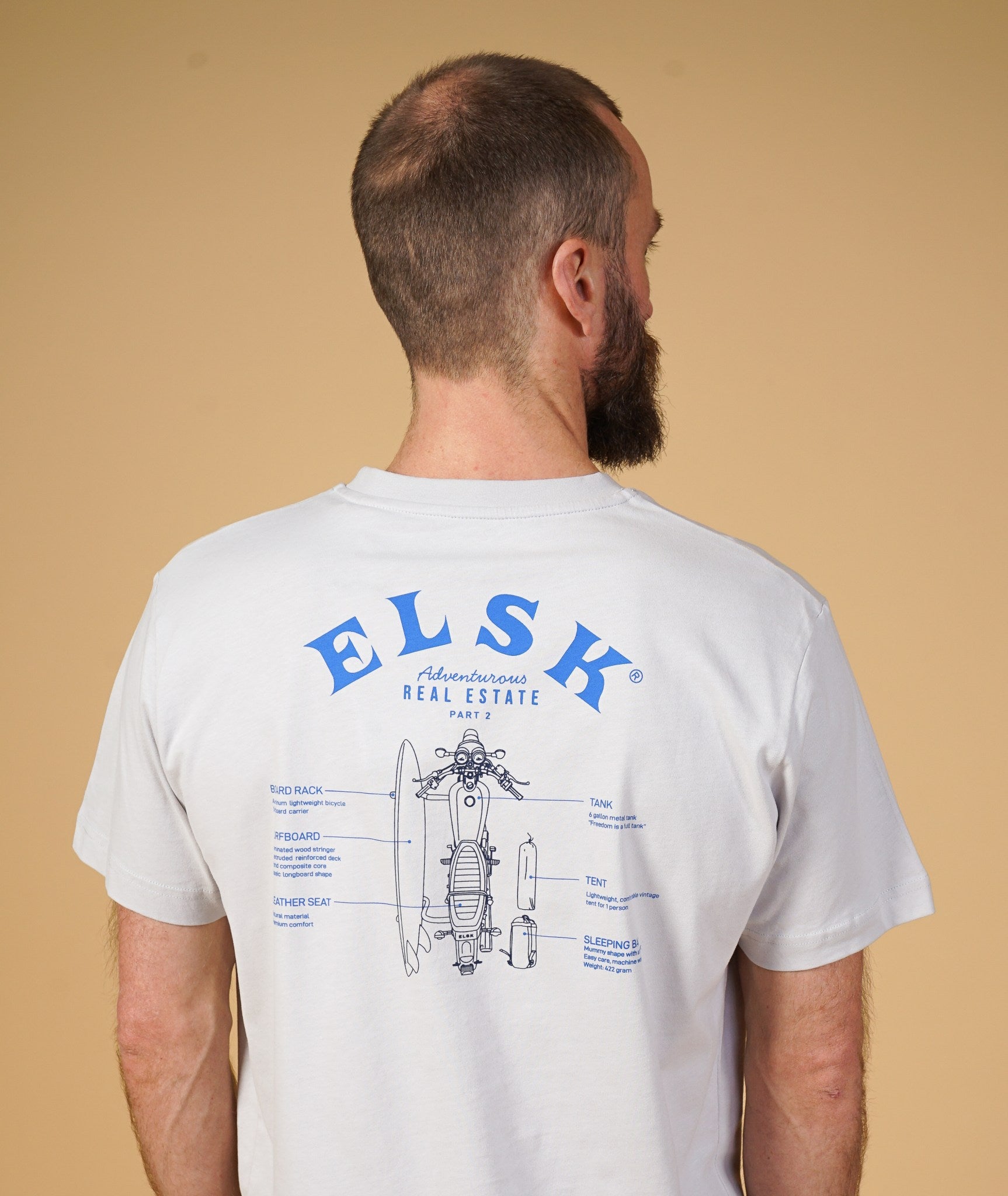 ELSK SINGLE ESTATE BP MEN'S BRUSHED T-SHIRT | designet med mening - – ELSK®