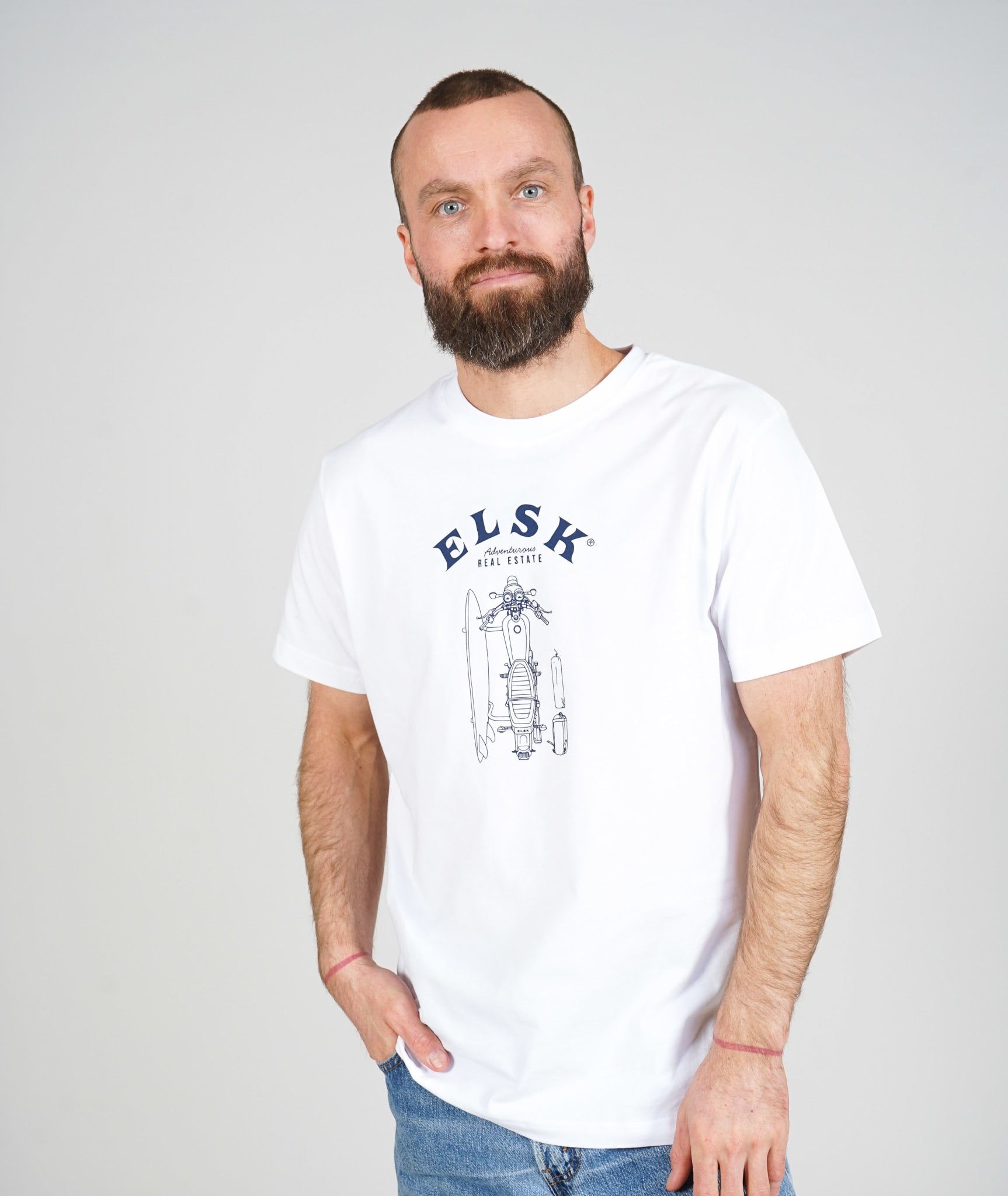 ELSK SINGLE ESTATE MEN'S BRUSHED T-SHIRT | designet med mening - – ELSK®