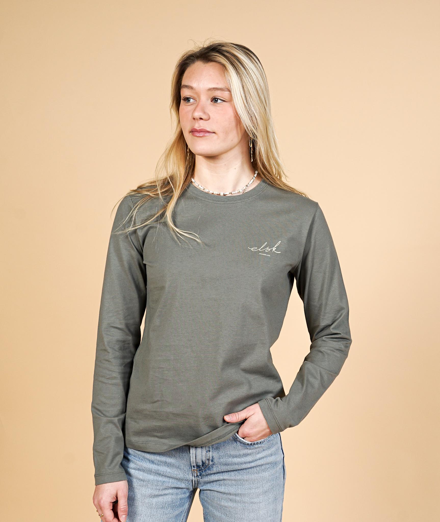 ELSK SIGNED WOMEN'S BRUSHED LS T-SHIRT | designet med mening - – ELSK®