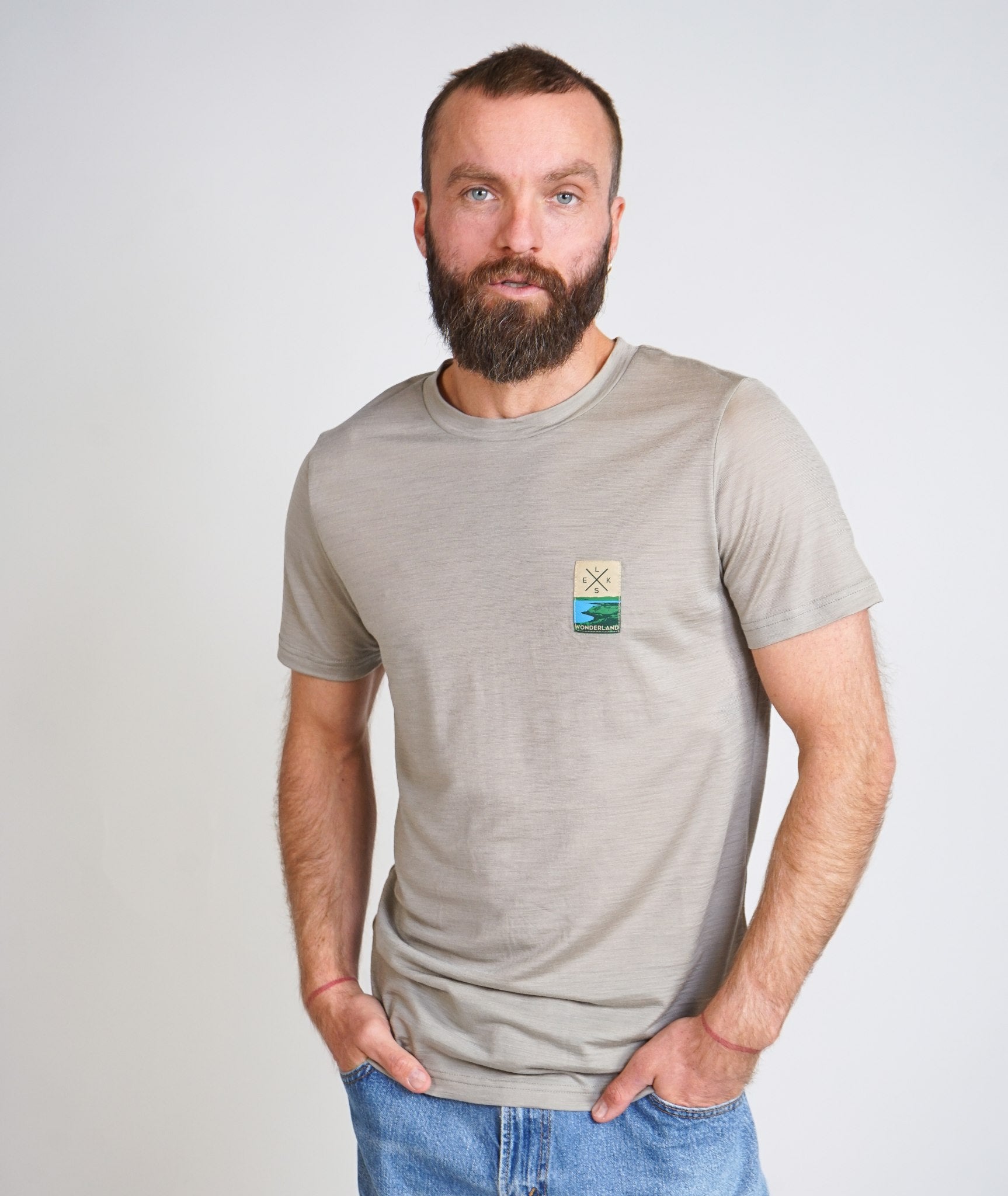 ELSK BAGSØ PCH MEN'S WOOL T-SHIRT | designet med mening - produceret ...