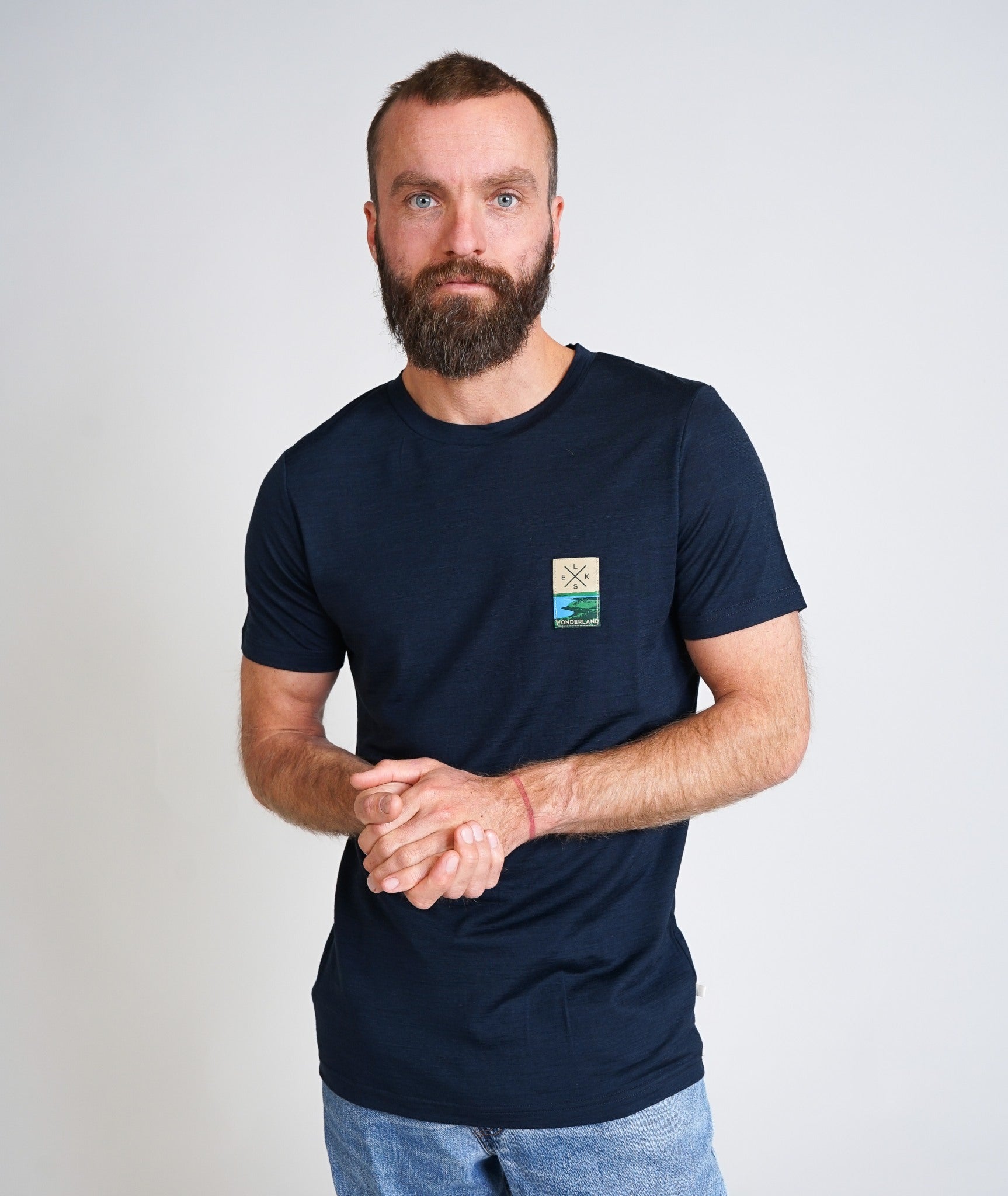 ELSK BAGSØ PCH MEN'S WOOL T-SHIRT | designet med mening - produceret ...